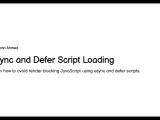 Async And Defer Script Loading Roadmap Sh