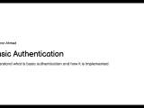 Basic Authentication Roadmap Sh