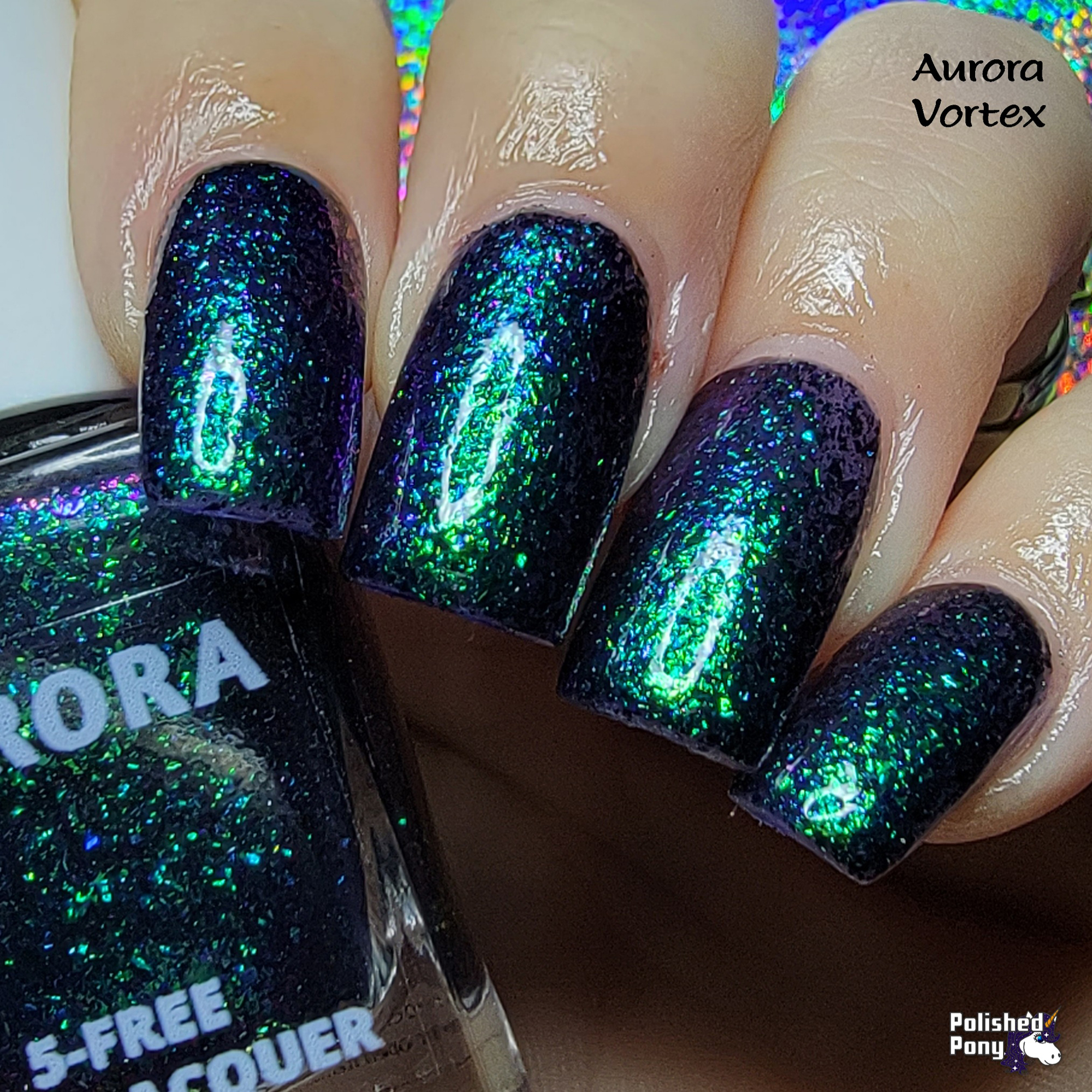 Vortex – AURORA 5-Free Nail Lacquer by Roar Nails