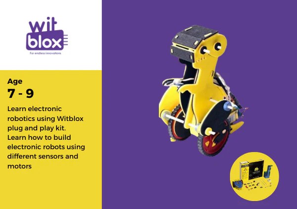 Electronic Robotics Class Using Witblox Robo Classes