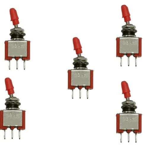 Sub Miniature Toggle Switch Pack Of 5 Robodo
