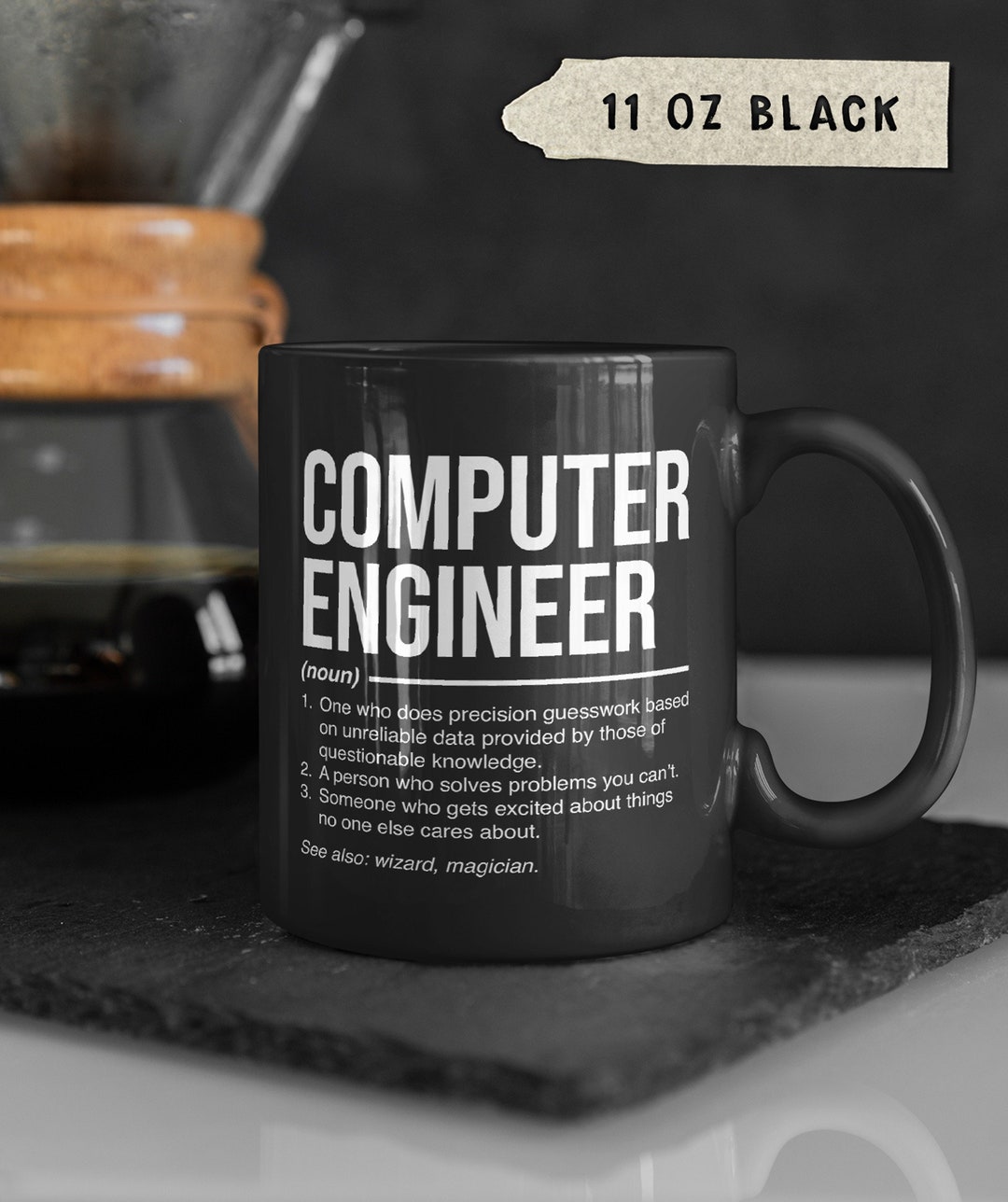 Computer Engineer Mug with Nerd and Programmer Design | Perfect for Coding and Software ...