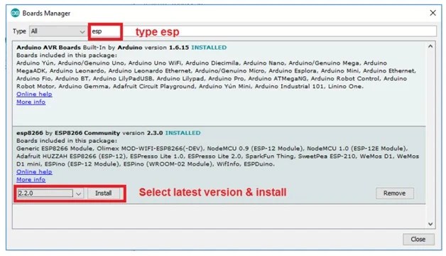Introduction to NodeMCU Board for IoT Application