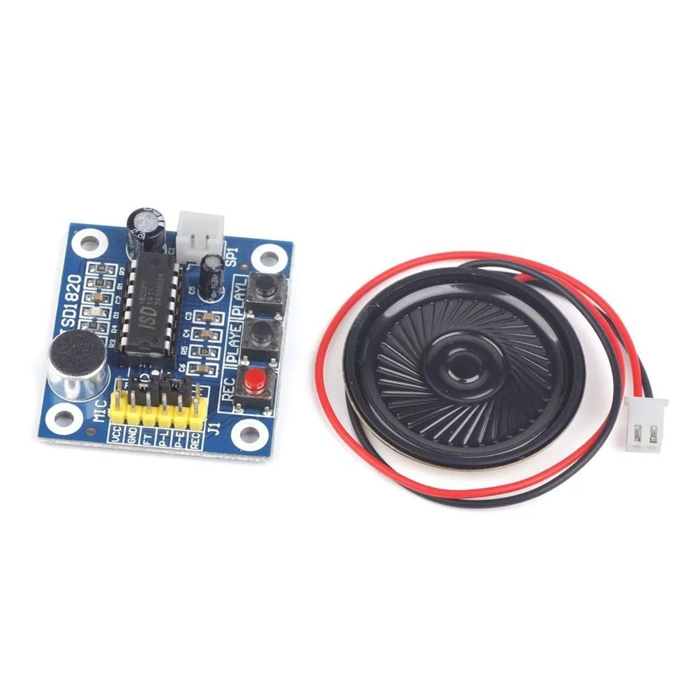 ISD1820 Voice Recording Module With Speaker – RoboticsDNA