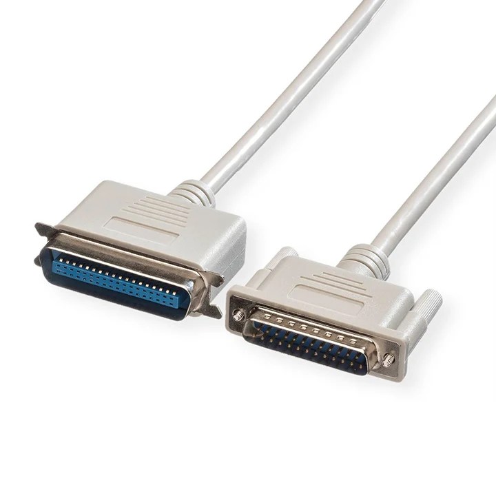 Parallel Printer Cable, DB25 M – C36 M – RoboticsDNA
