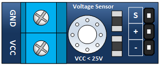 B25 Voltage Sensor Module - RoboticX