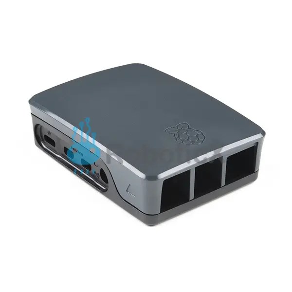 Official Raspberry Pi 4 Case - Black/Gray - RoboticX