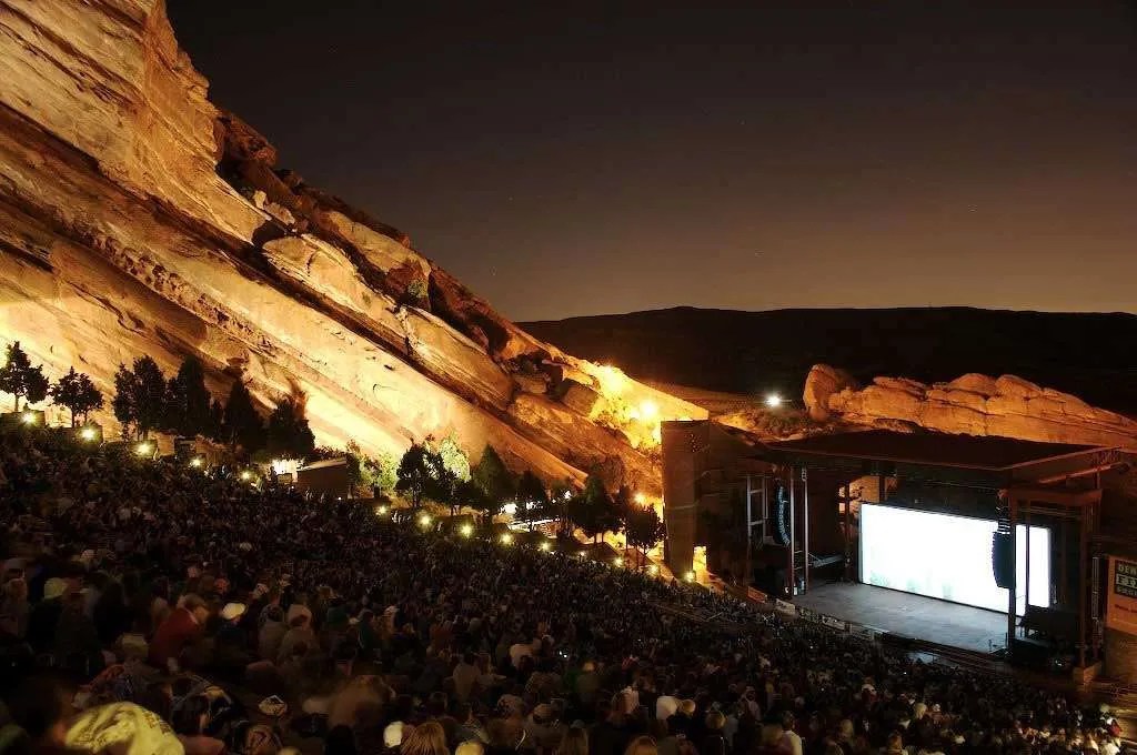 Red Rocks Amphitheatre, An Open-Air Concert Venue In Morrison CO