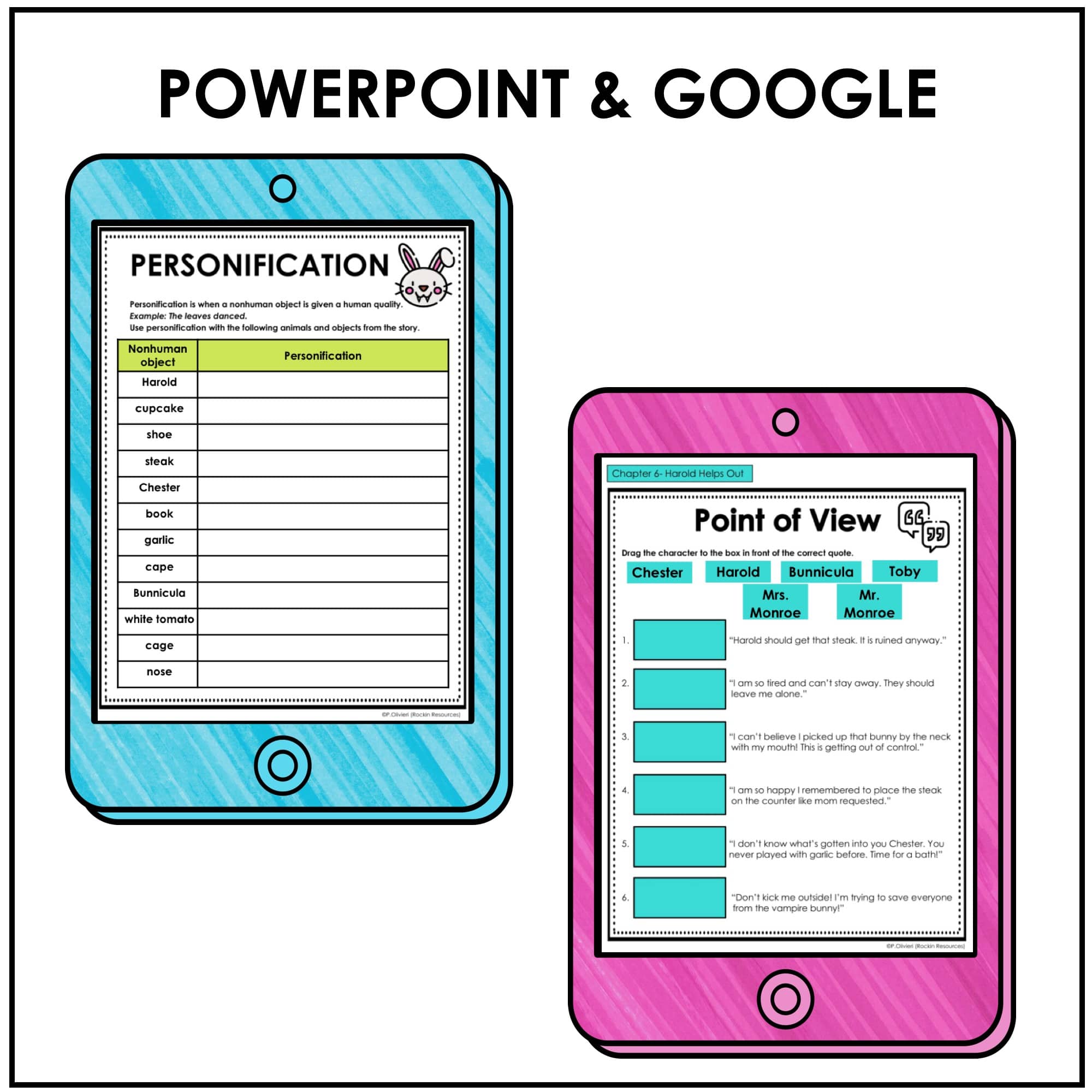 Bunnicula Novel Study | Digital and Print - Rockin Resources