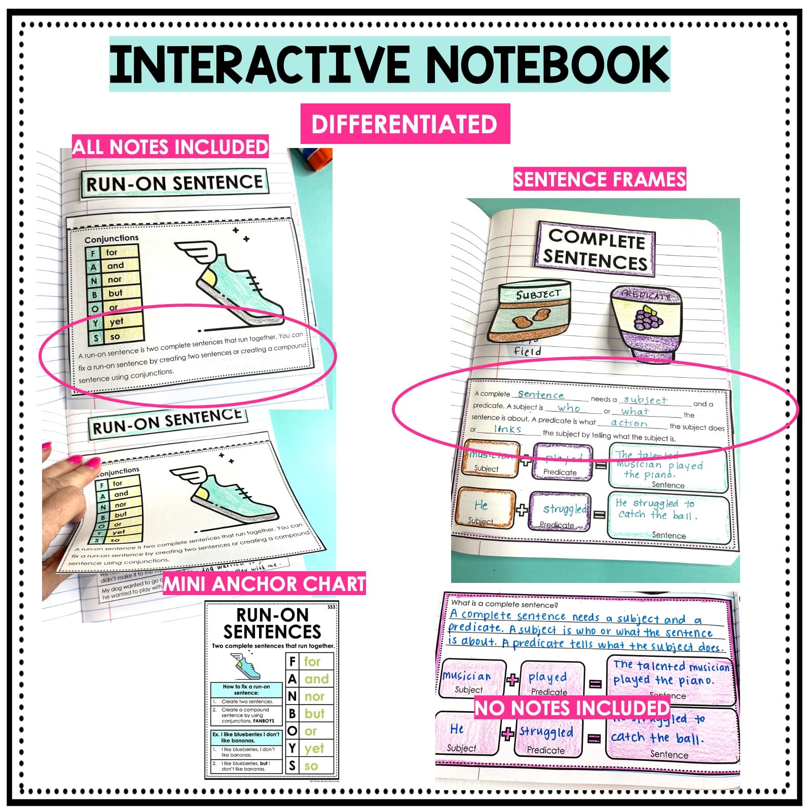 Sentence Structure Unit - Rockin Resources