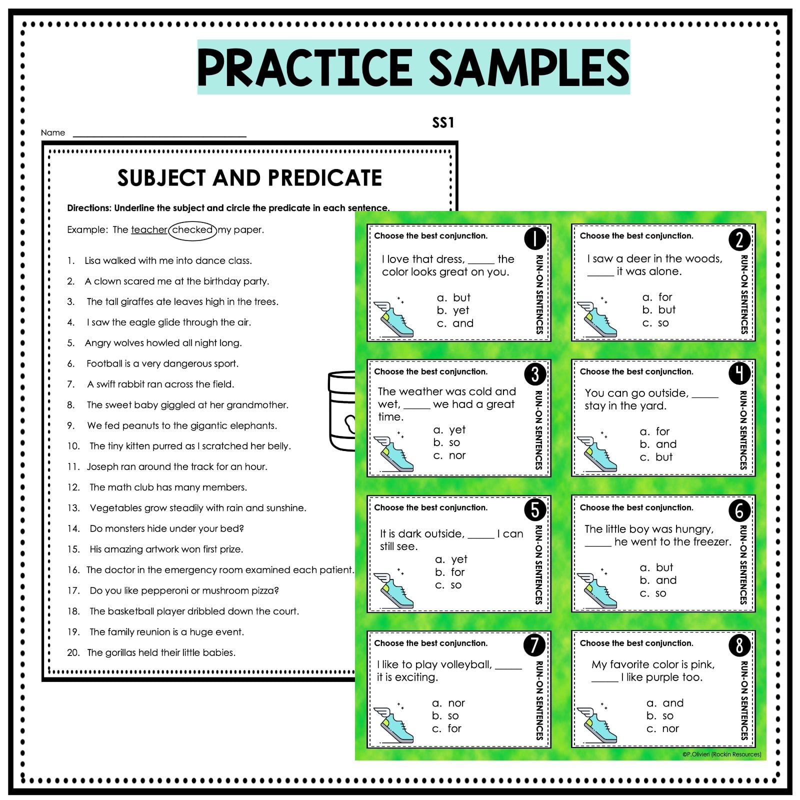 Sentence Structure Unit - Rockin Resources