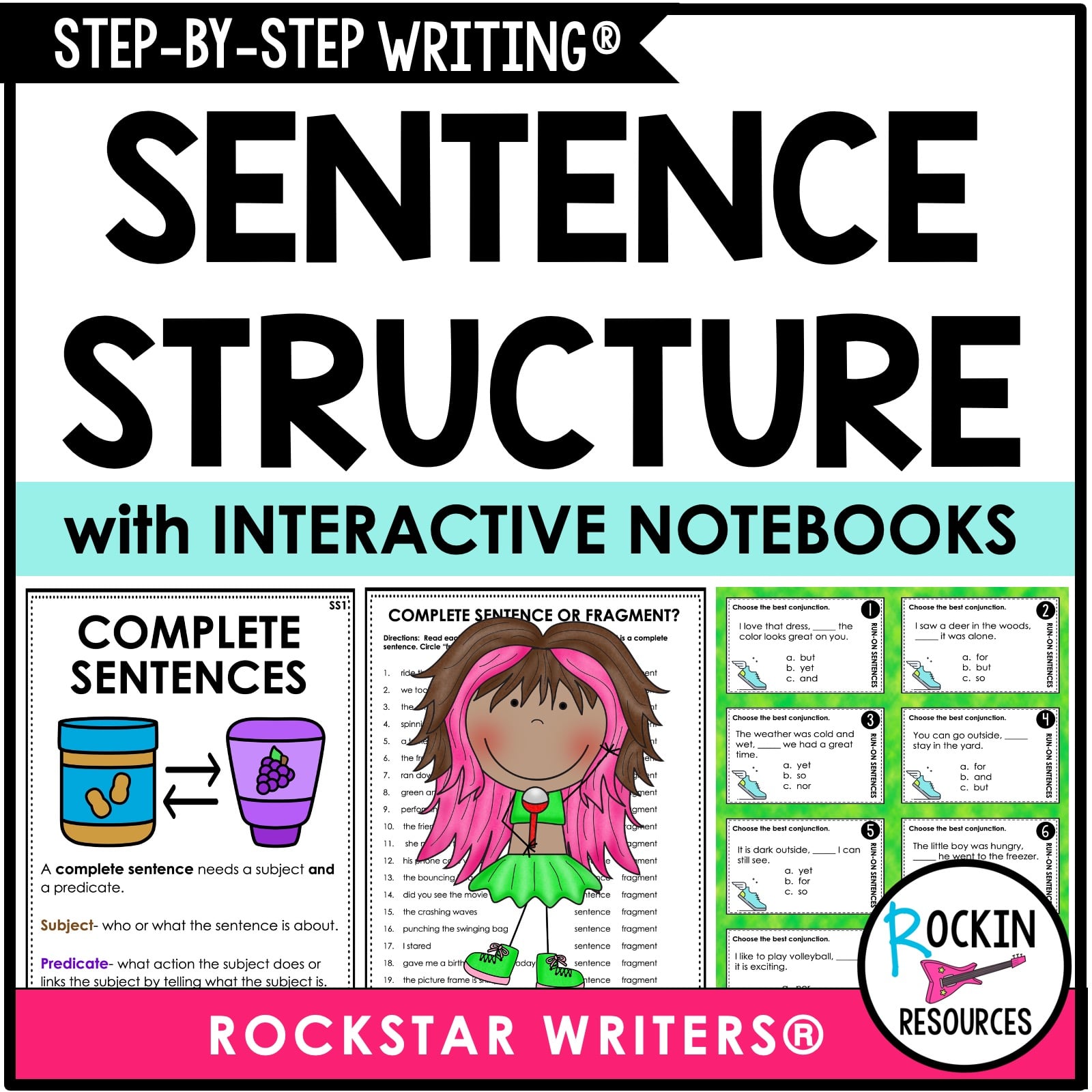 Sentence Structure Unit - Rockin Resources
