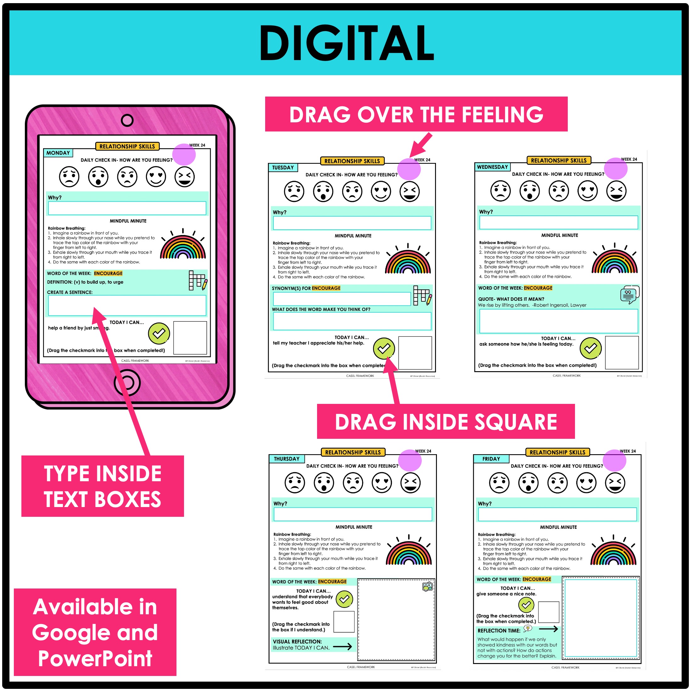 5th Grade Reading Comprehension Passages Bundle - Rockin Resources