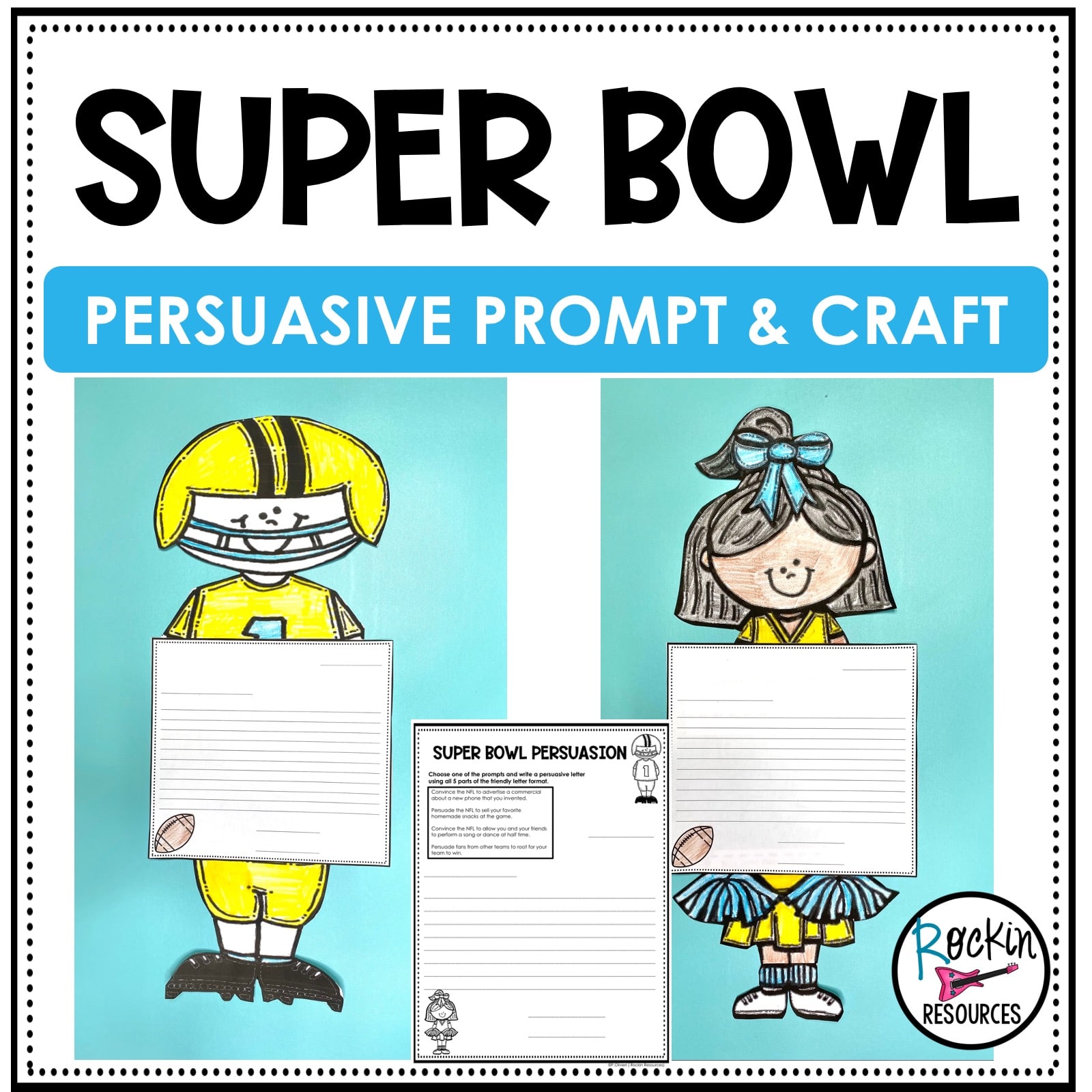 January Writing | Winter Writing Bundle - Rockin Resources