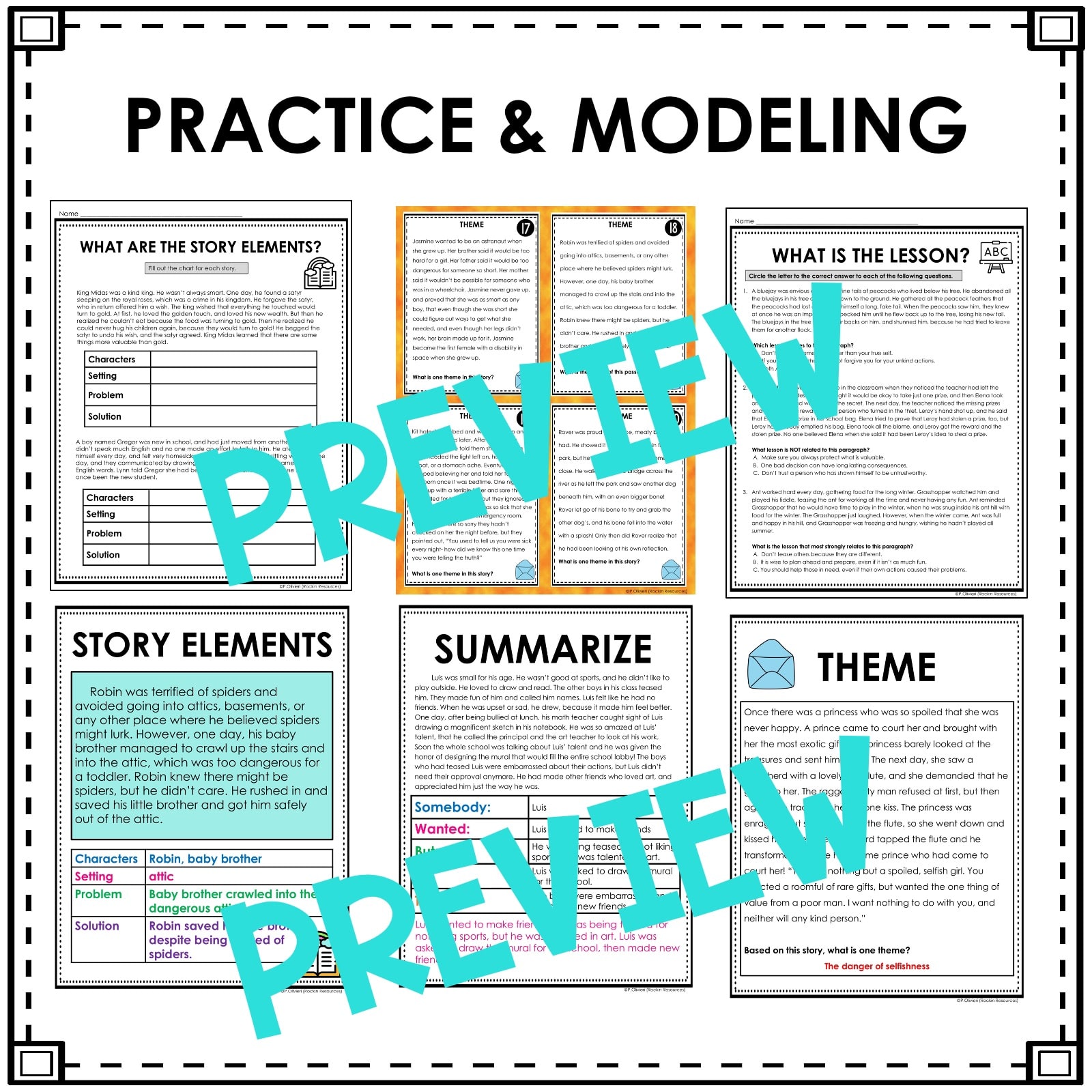 Step-by-Step Theme Unit - Rockin Resources