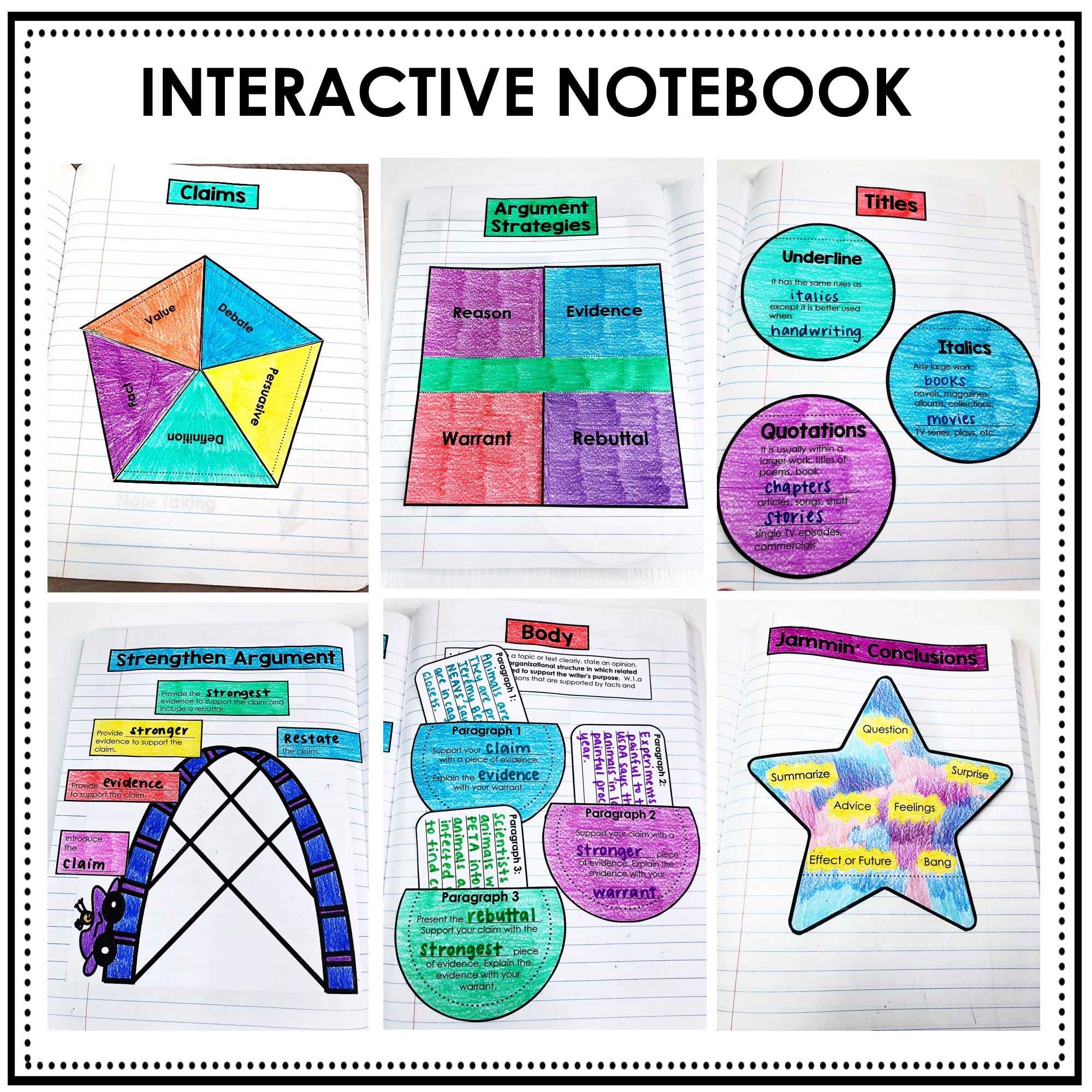 Step-by-Step Argumentative Writing Grades 6-8 - Rockin Resources