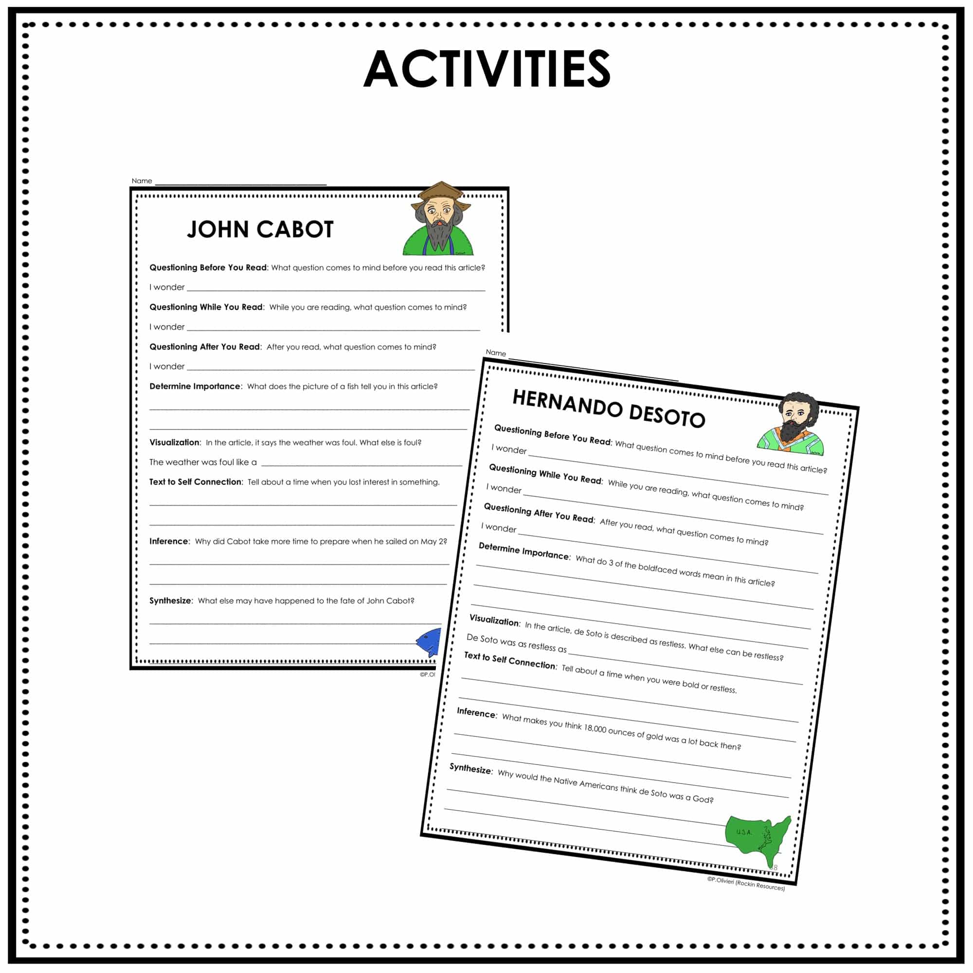 Explorers Unit | Early Explorers | European Explorers | DIGITAL ...