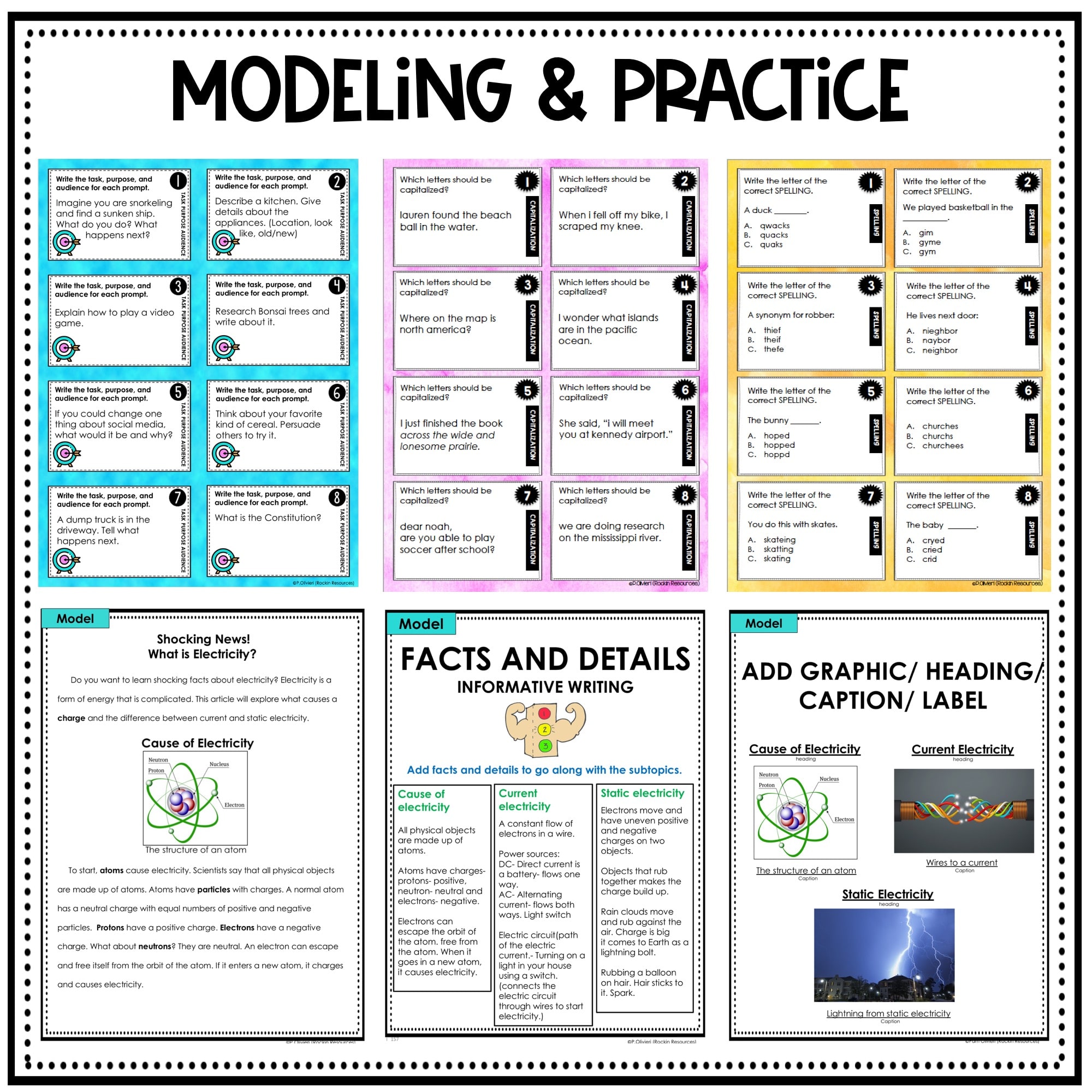 Step-by-Step Informative Writing - Rockin Resources