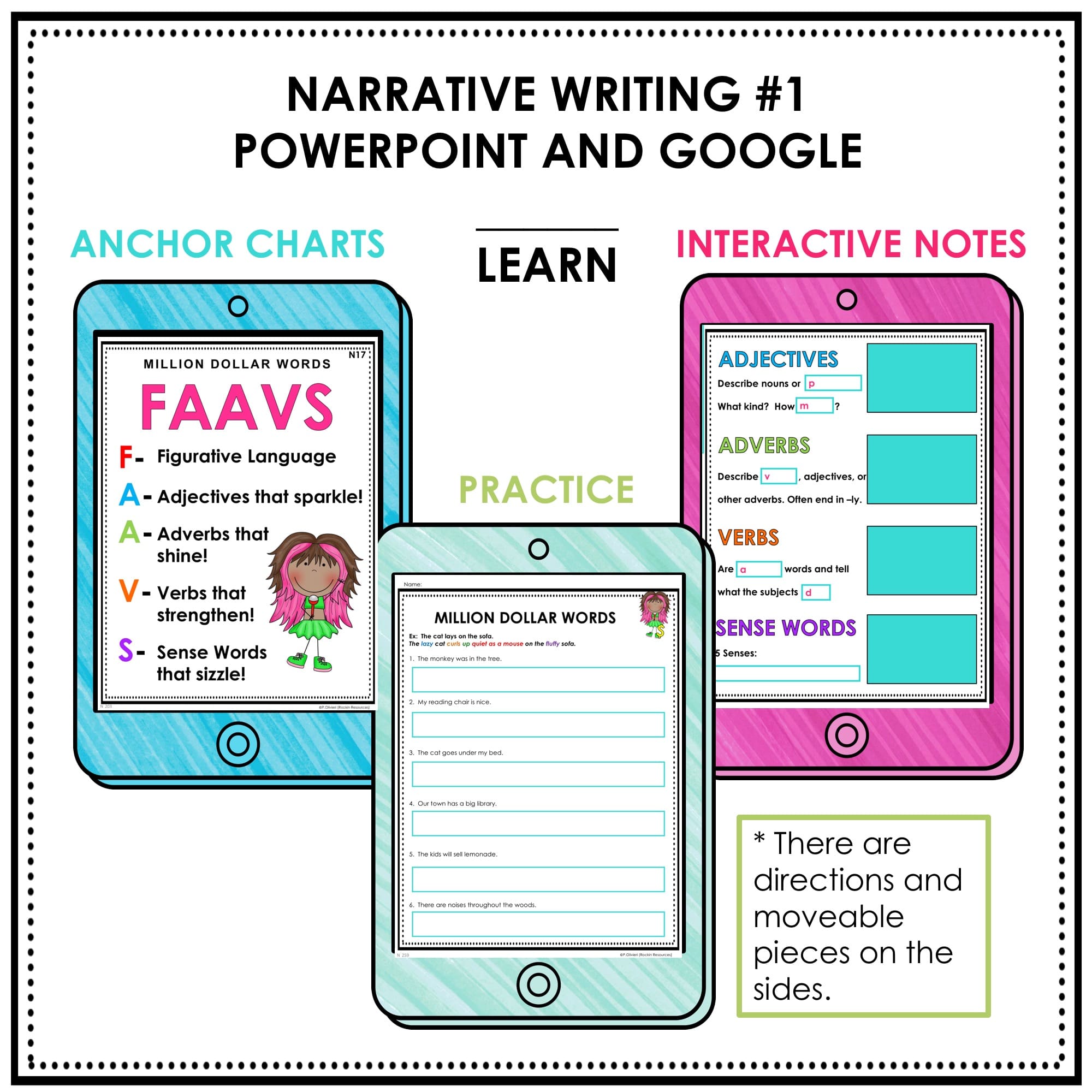 STEP-BY-STEP WRITING® Program for GOOGLE and POWERPOINT - Rockin Resources