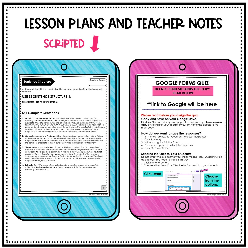 Sentence Structure and Paragraph Writing for Middle School | GOOGLE ...