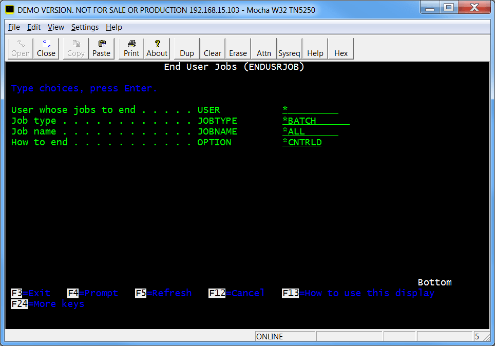 End jobs on the IBM i by User and Job Name – ENDUSRJOB - Rod Flohr on ...