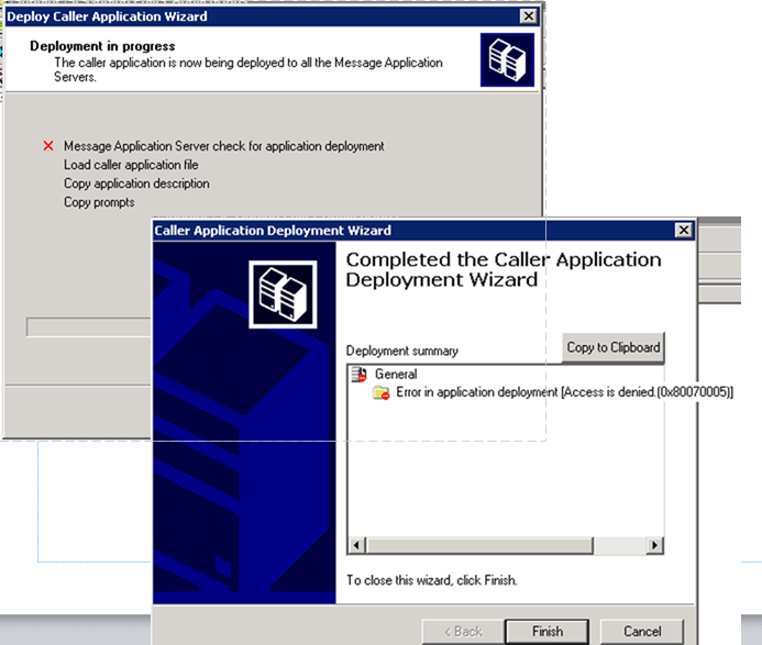 Quick fix for Avaya MAS error Access is denied (0x80070005) | Roger the ...