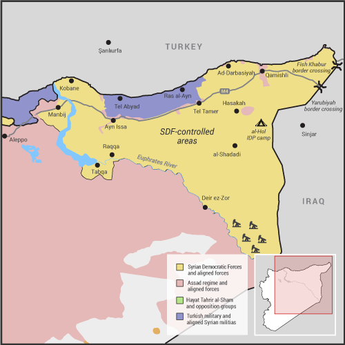 Un alto cargo de la AANES dice que se anticipan los ataques turcos a ...