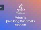 What Does Java Lang Runtimeexception Mean Rollbar