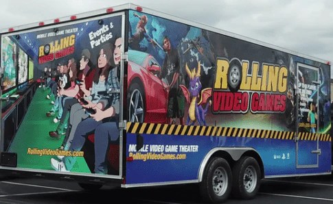 Rolling Video Games Sandbox