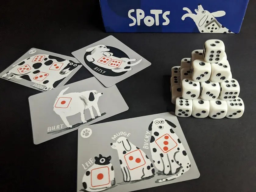 Spots Review: A Delightful Game of Dogs and Dice Rolling
