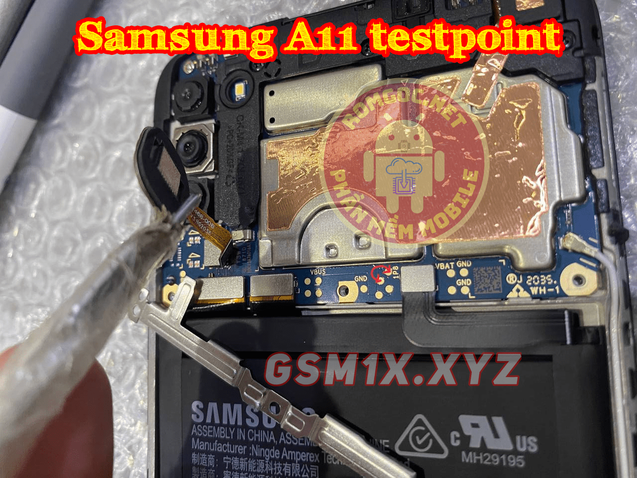 Testpoint Samsung A11 A115F A115M - Thế Giới Rom Điện Thoại