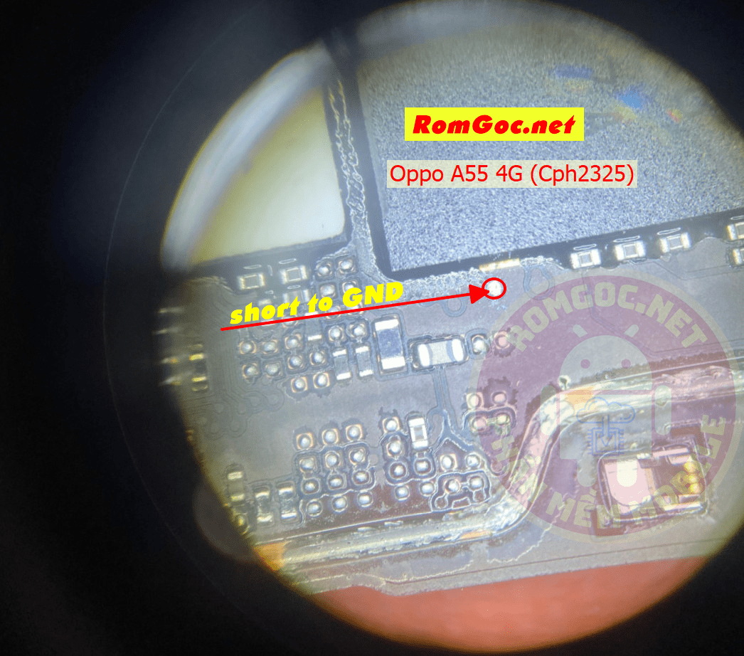 Testpoint Oppo A55 CPH2325 - Thế Giới Rom Điện Thoại
