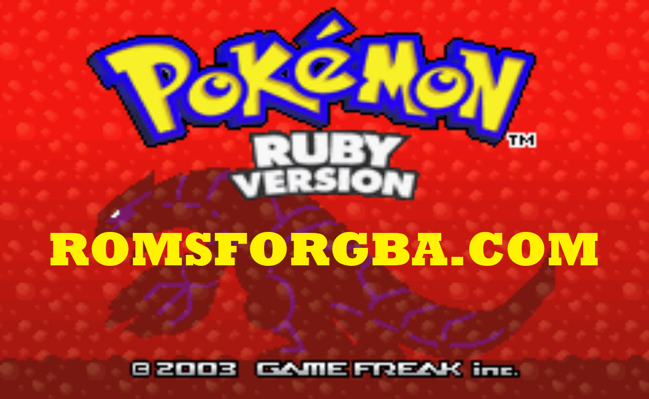 Pokemon Weathered Ruby ROM Download [2023 GBA + CIA]