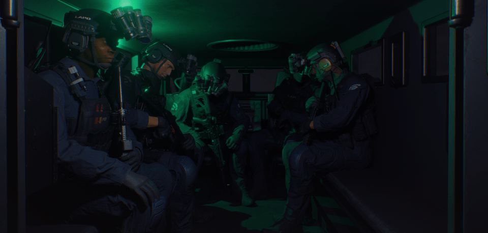 LAPD SWAT operators – Ready Or Not Modifications