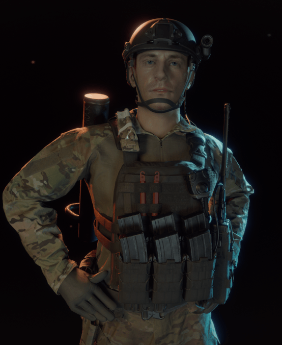 Multicam uniform – Ready Or Not Modifications