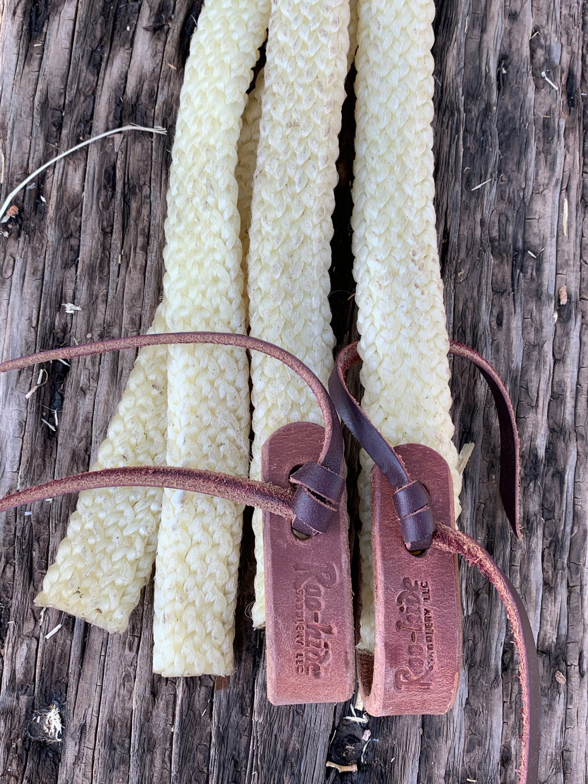 Supreme Wax Split Rein – Roohide Saddlery