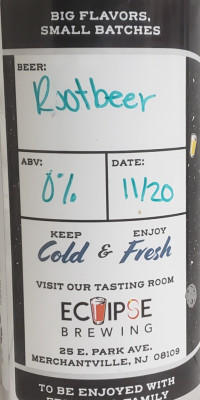 Eclipse Brewing Root Beer – anthony’s root beer barrel