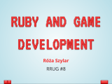 Ruby And Game Development