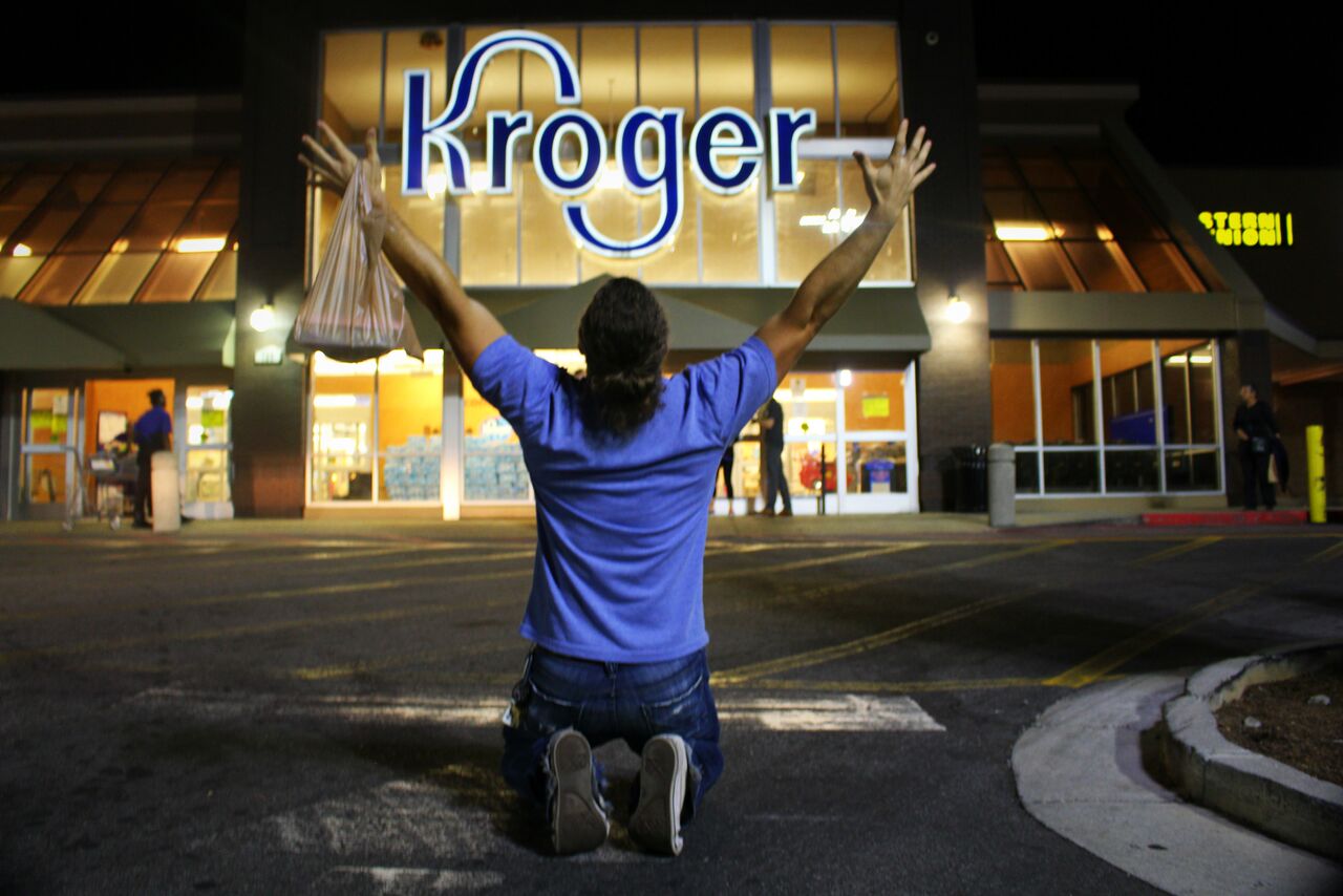 Photos: Vigil for the closing of Murder Kroger - Rough Draft Atlanta