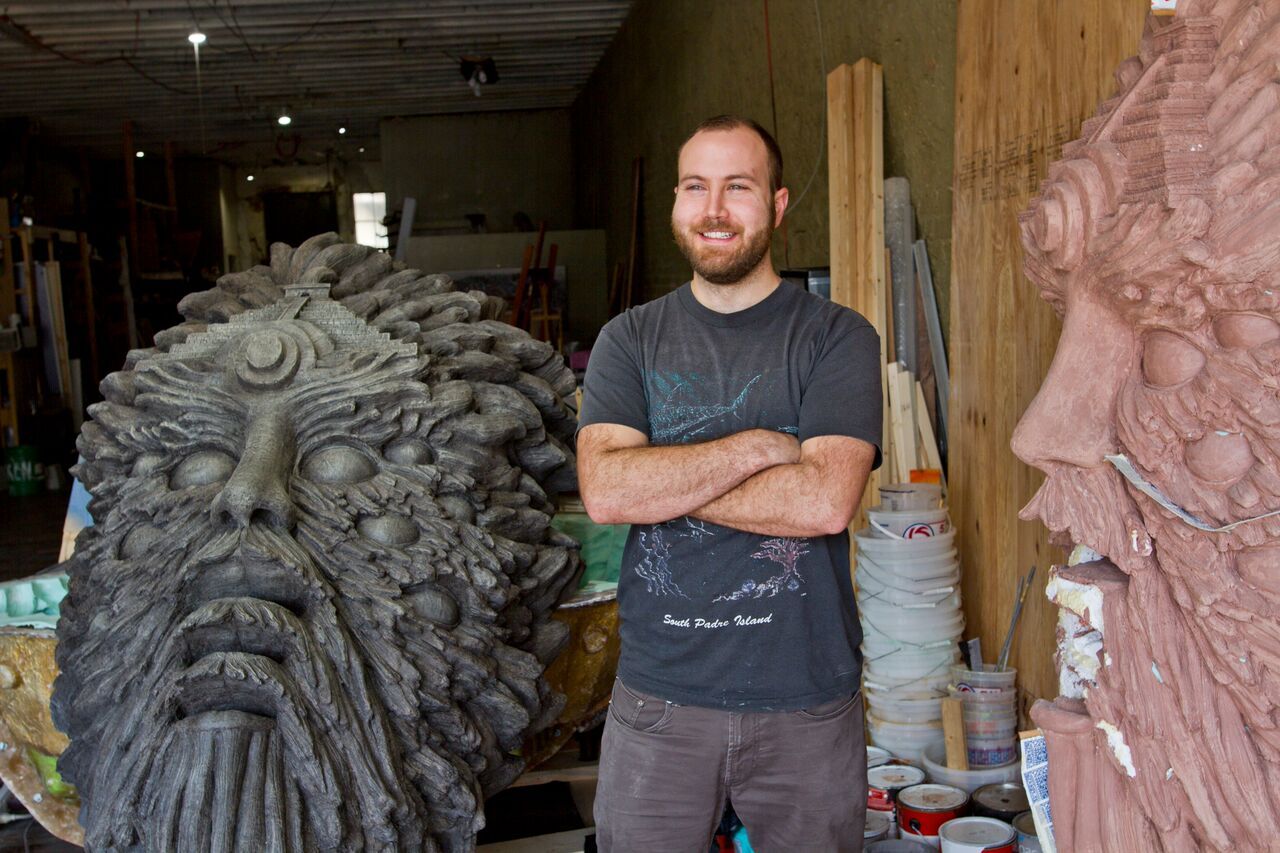 Familiar Face: JD Koth creates enigmatic sculpture for Atlanta BeltLine ...
