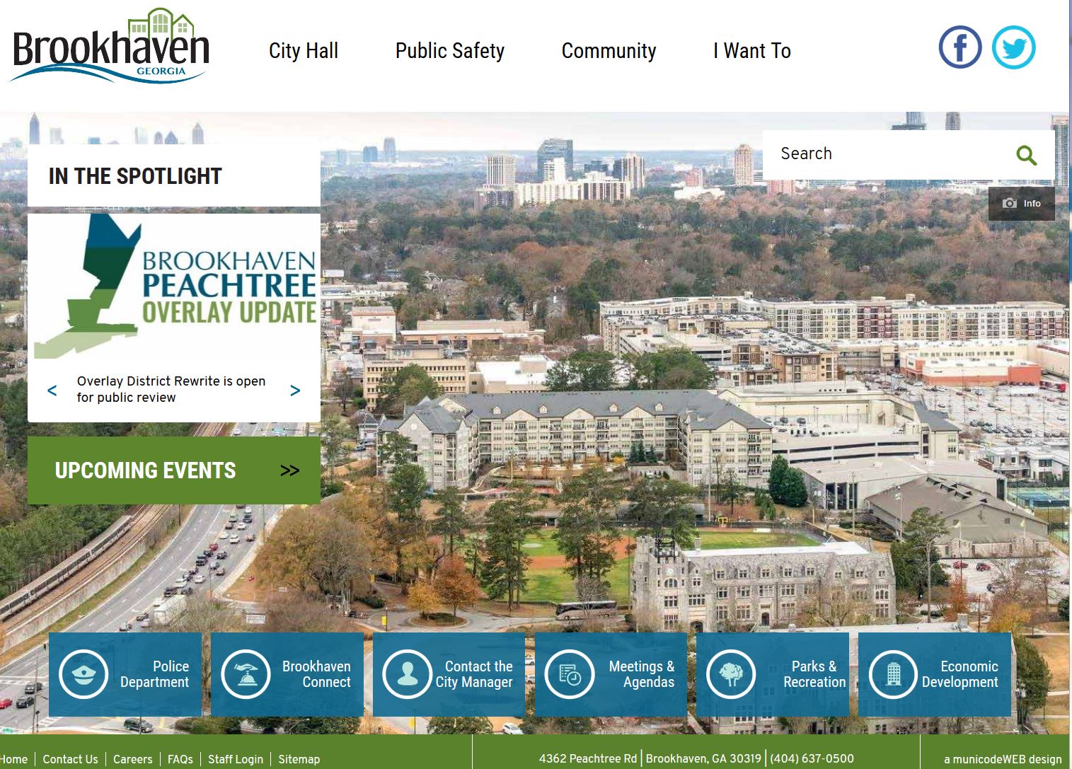 Brookhaven unveils new city website - Rough Draft Atlanta