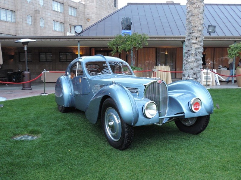 Bugatti Type 57SC Wins Arizona Concours d'Elegance - Route 66 Pub Co