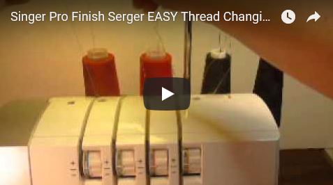 Singer Pro Finish Serger Videos | RoxanneStitches