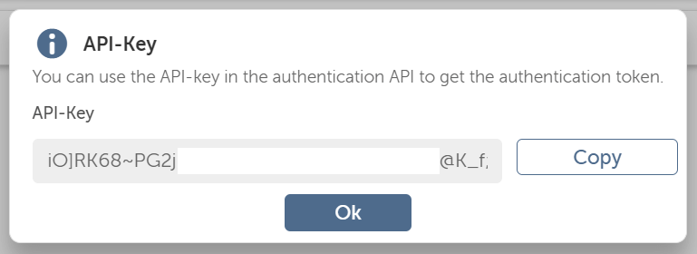 How To Generate Api Key To Access Apis In A360 6250