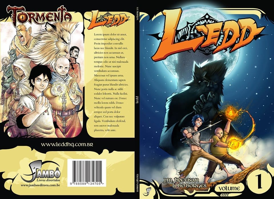 Saiu a prévia da capa de Ledd! - RPGista