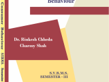 Consumer Behaviour Rishabh Publishing House