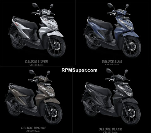 Warna dan Harga Honda Beat Deluxe 2022. Tampil Lebih Elegan! - RPMSuper.com
