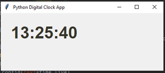 Python Digital Clock Application - Modern High Resolution Abstract Patterns | Free Download
