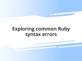 My Journey Learning Ruby Syntax Nuances Ruby Gen Org