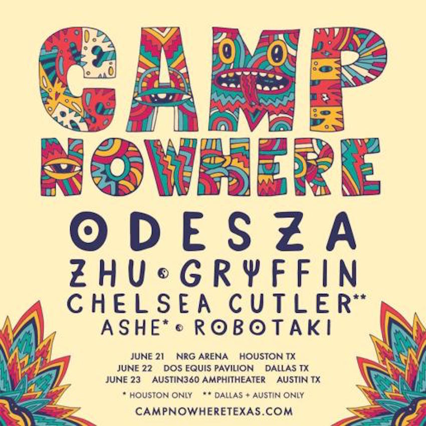 Odesza, ZHU and More Lead Camp Nowhere Festival Lineup - DJ DiscJockey